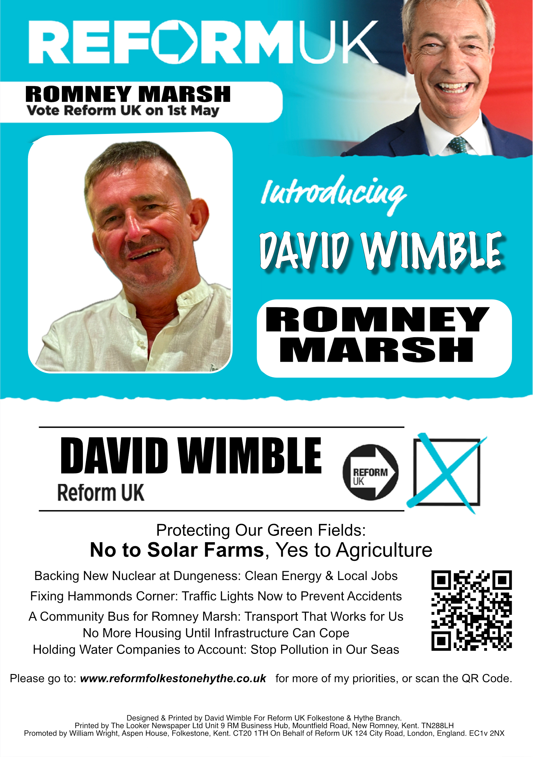 David Wimble – Reform Folkestone & Hythe